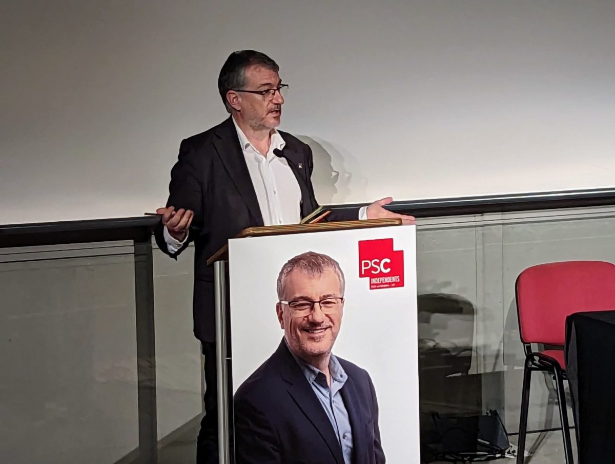 Òscar Aparicio repeteix com a cap de llista del PSC a la Bisbal per les ...